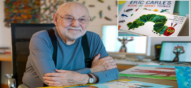 Eric Carle, auteur de 'The Very Hungry Caterpillar', mort à 91 ans ...